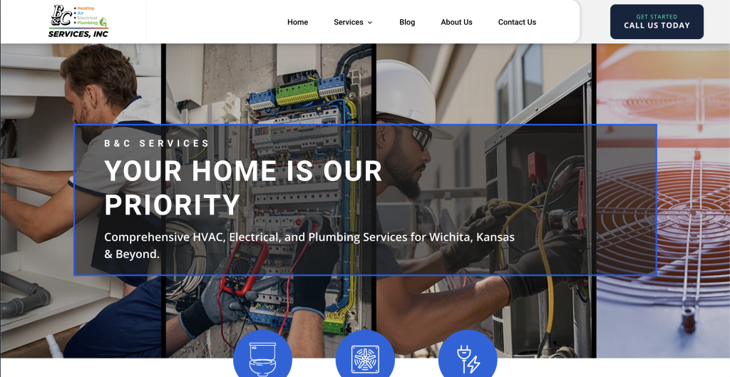Home - B&C Services | Expert HVAC, Plumbing & Electrical Solutions in ...
